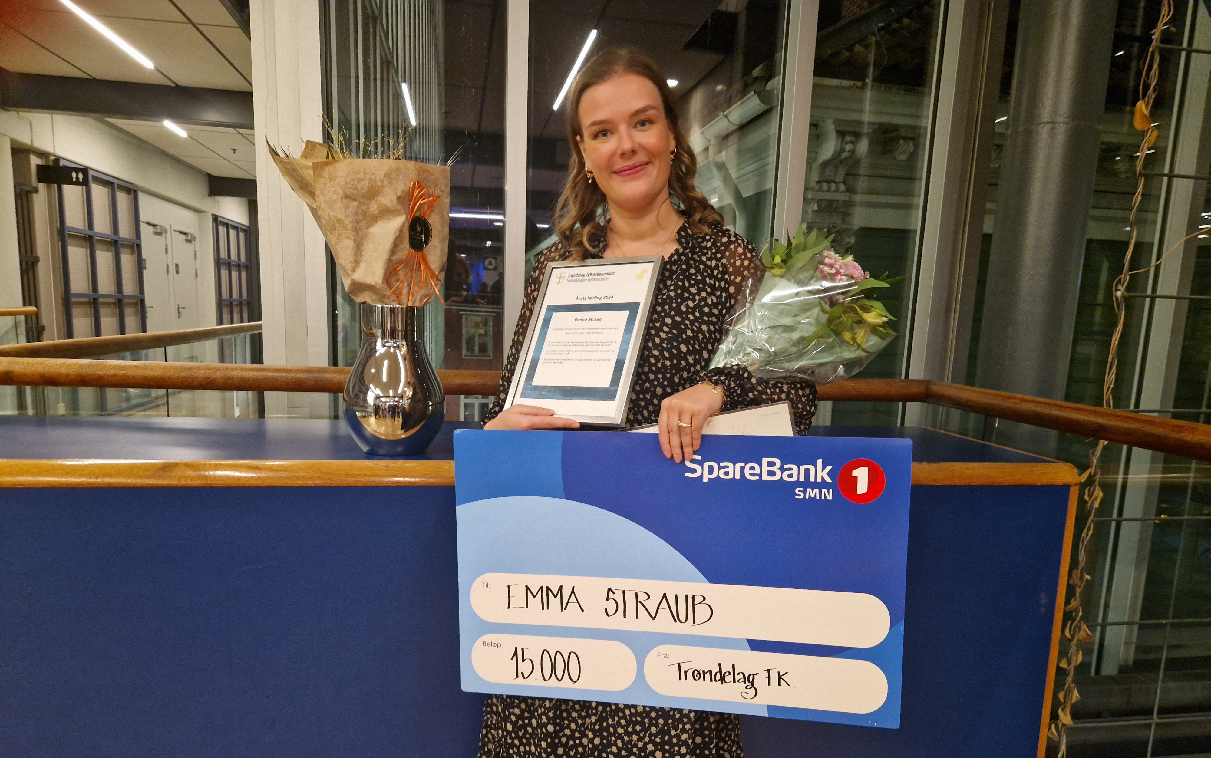 Emma Straub er årets lærling - Trøndelag fylkeskommune